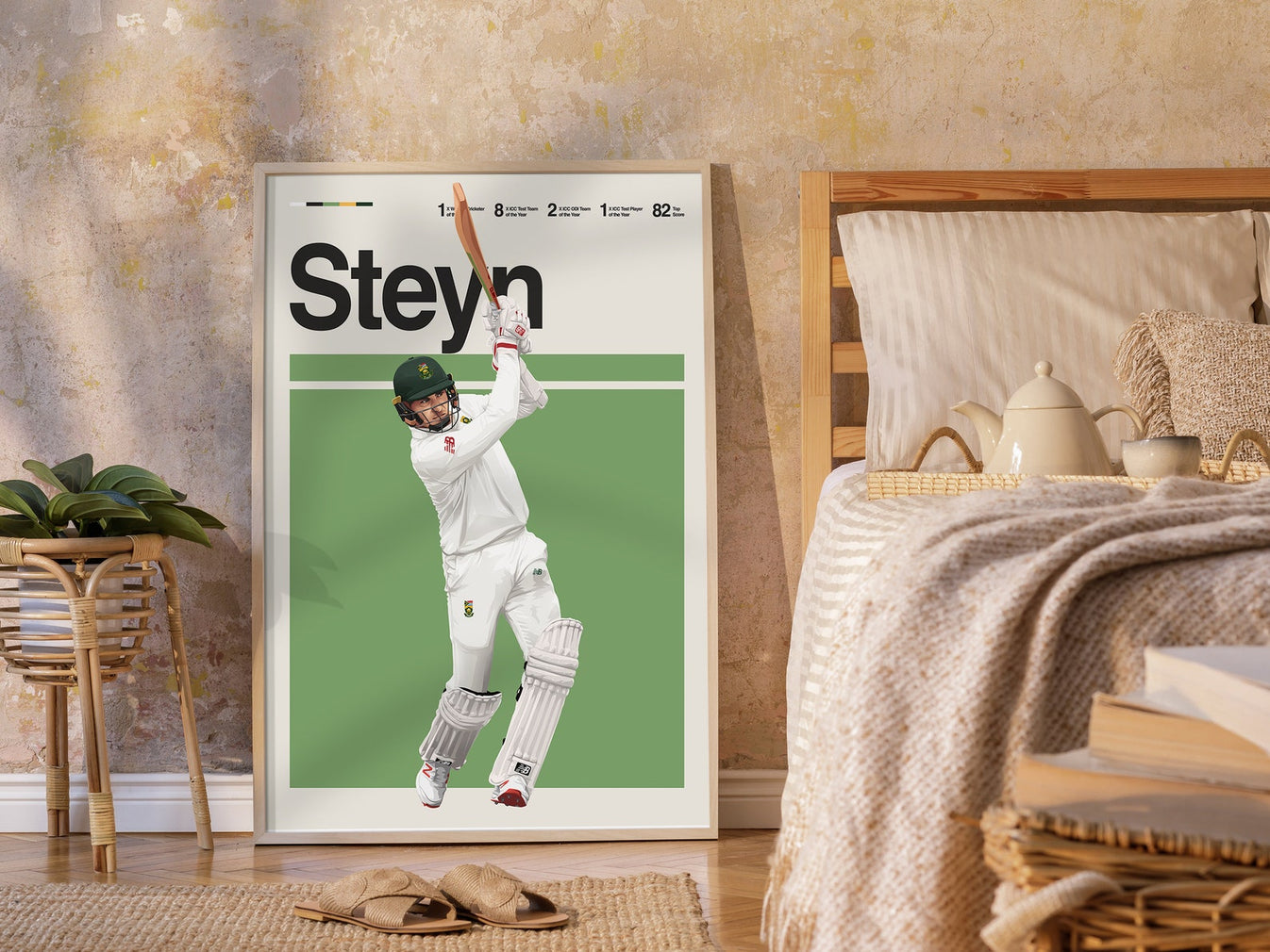 Dale Steyn Poster Print – LGCraftedPrints
