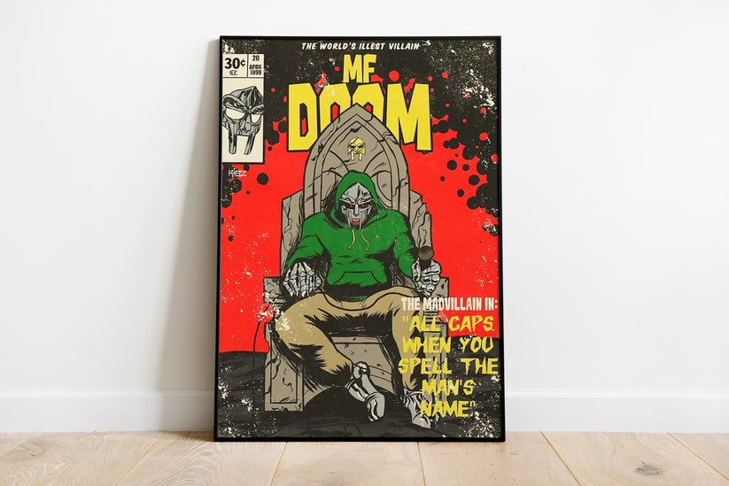 MF Doom Poster – LGCraftedPrints
