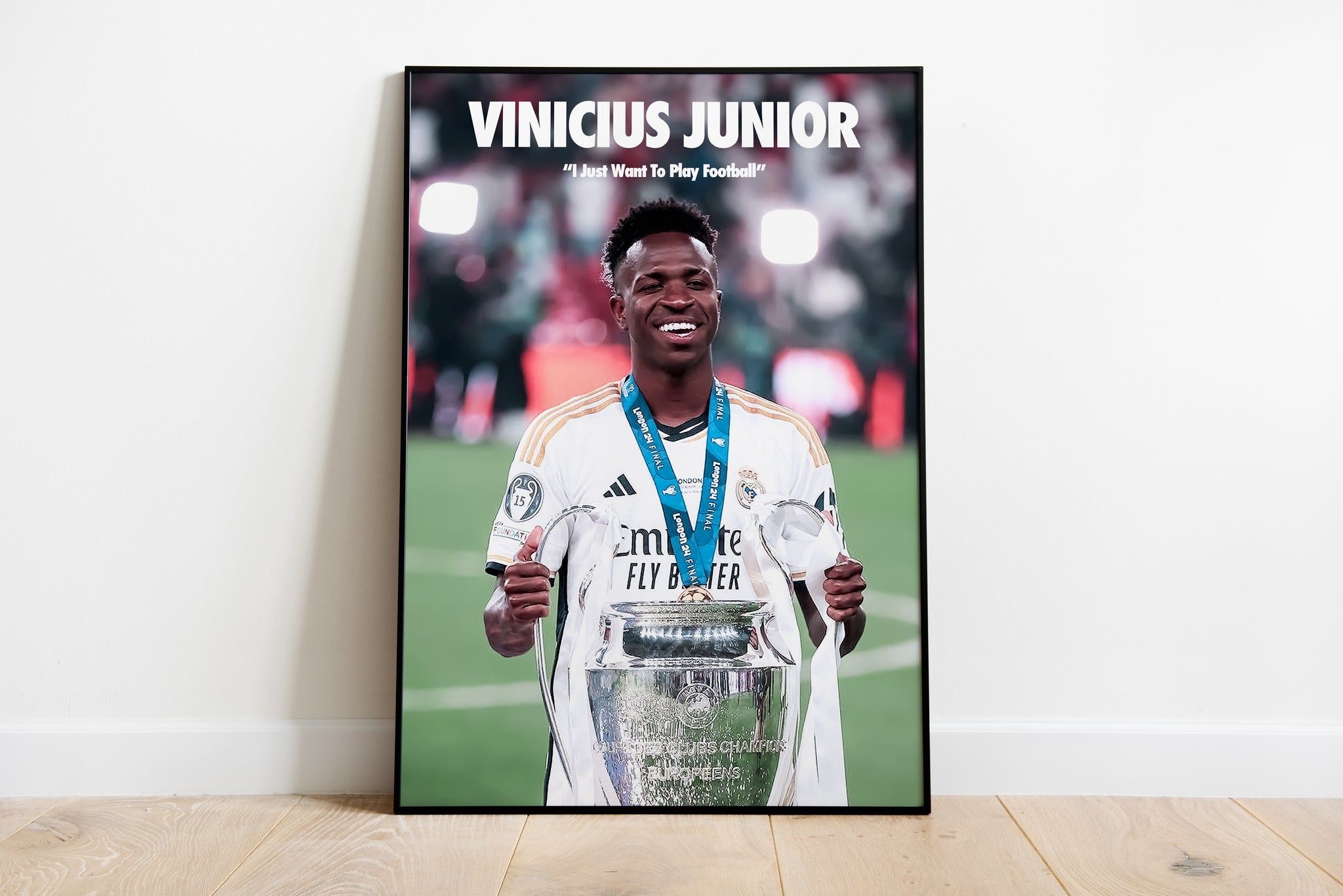 Vinicius Junior Poster Print – LGCraftedPrints